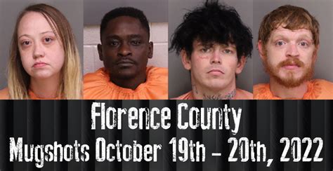 Florence County Mugshots October 19th 20th 2022 Wfxb