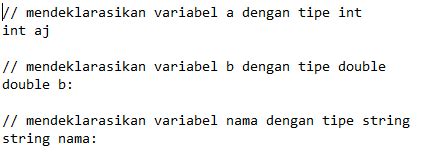 Mengenal Variabel Pemrograman Csharp 2023