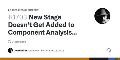 New Stage Doesnt Get Added To Component Analysis Active Stages