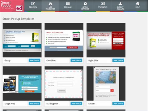 WordPress Popup Plugin Smart Popup ScreenShots Smart Popup