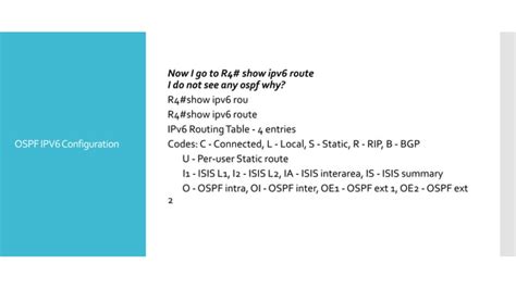 Cisco Ccna Ospf Ipv Configuration Ppt
