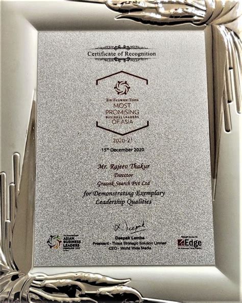 A Moment Of Pride For Grassik Received The Certificate Of