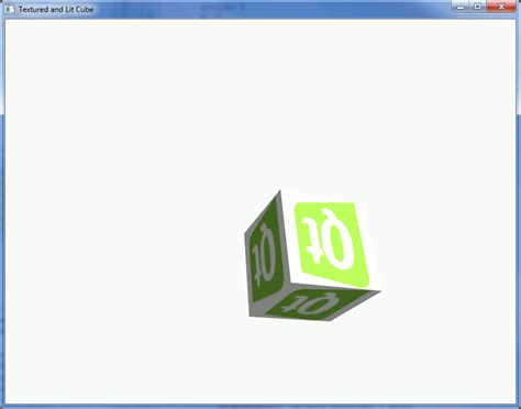 Lit And Textured Cube Example Qt Canvas 3d Felgo Documentation