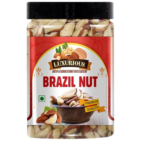 Natural Premium Brazil Nuts By Luxurious 500gm Rich In Selenium