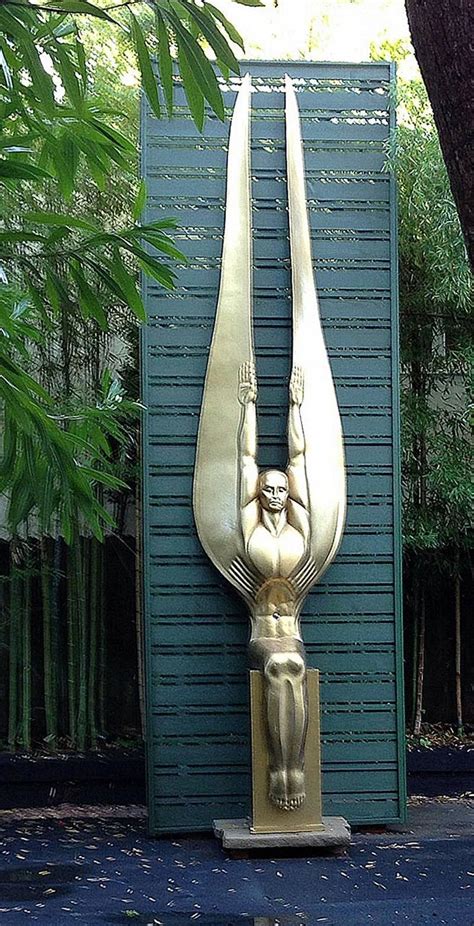 Art Deco Angel Sculpture Wings Of The Republic For Sale At 1stdibs