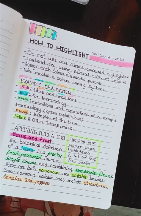 how to highlight in different colors