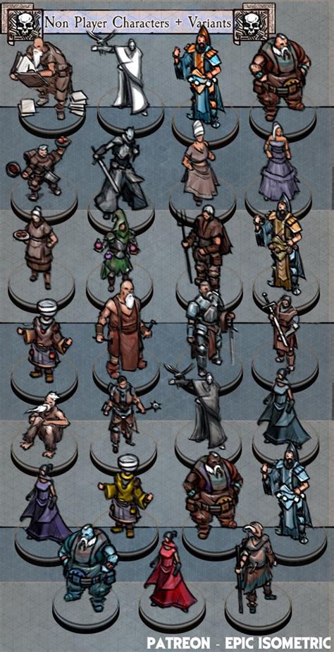 New Npc Tokens Up On The Latest Update I Think These Will Add Variety