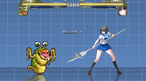 Mugen リップス Vs 姫柊雪菜 猟奈のリョナandエロ動画第一拠点