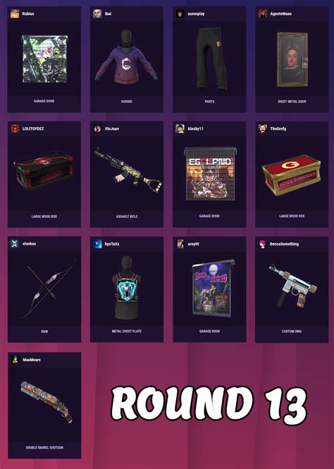 Rust 13 15 Round Twitch Drops 29 SKINS 10 EpicNPC