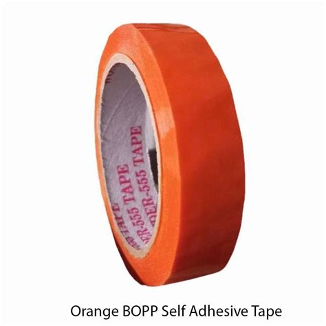 Orange BOPP Self Adhesive Tape At 25 Piece Kannad ID 2851948426330