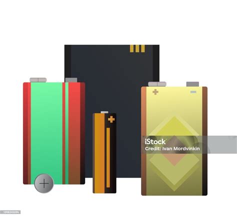 배터리 에너지 소스의 정물 전기 축압기 갈바닉 세포 전해 해리 흰색 배경에 고립되어 있습니다 소금 및 헬륨 리튬 개체 벡터 0