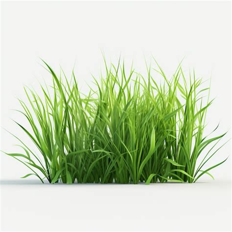 Premium Ai Image There Is A Small Patch Of Grass That Is Growing In