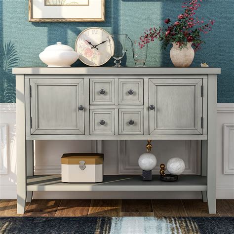 Buy Segmart Console Table Buffet Sideboard 2021 New 46 Buffet Cabinet