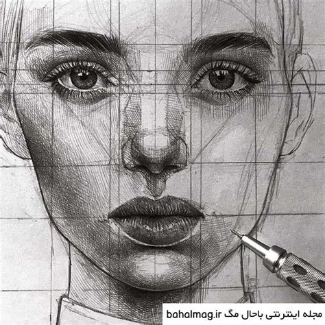 عکس نقاشی دخترانه ساده با مداد سیاه ️ بهترین تصاویر