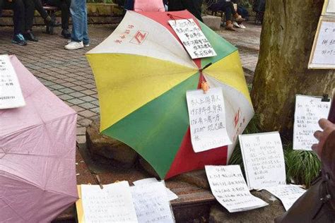實拍公園相親角 父母為兒女「擺攤」相親 每日頭條
