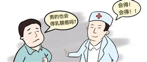 男性不会得乳腺癌，这是真的吗？患者