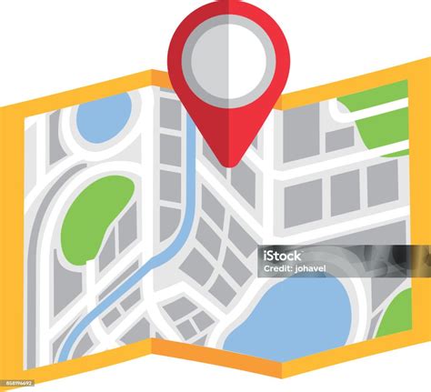흰색 배경에 고립 된 포인터와 지도 네비게이션 Gps 0명에 대한 스톡 벡터 아트 및 기타 이미지 0명 거리가 먼 건설