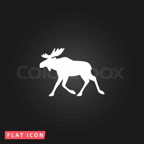 Moose Vector Illustration Stock Vector Colourbox