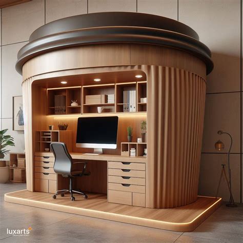 Brewing Creativity Coffee Cup Shaped Desks For Inspired Workspaces