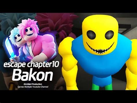 Roblox Bakon How to escape Chapter 10 Secret Formula Ending 로블록스 베이컨