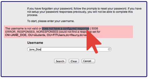 Forgot Fit Password Fit Information Technology