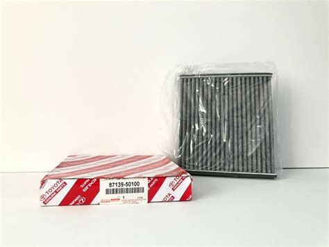 GENUINE OEM TOYOTA, LEXUS, SCION, NEW CHARCOAL CABIN AIR FILTER 87139 ...