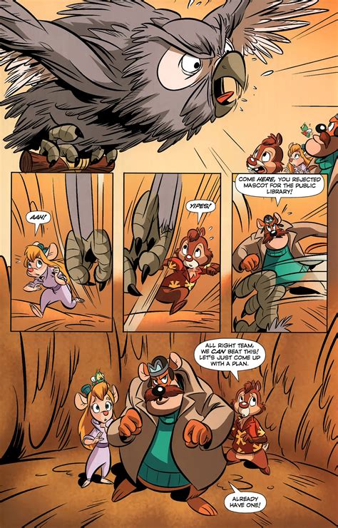 Read Online Chip N Dale Rescue Rangers Comic Issue 8