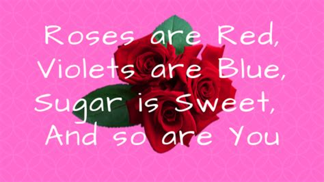 Roses Are Red Violets Poems For Him