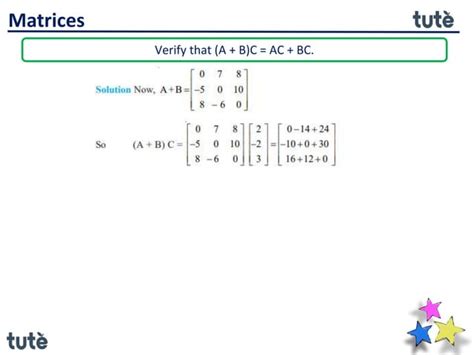 Matrices Multiplication Of Matrices Pptx