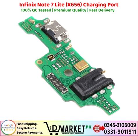 Infinix Note Lite X Charging Port Price In Pakistan