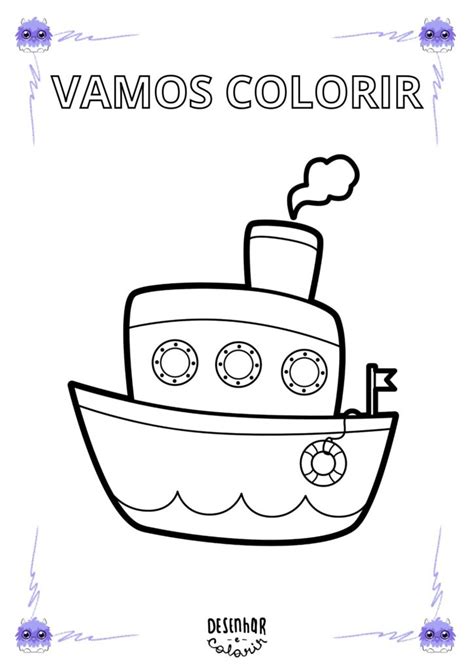 Desenho De Ambulância Para Colorir