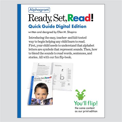 Ready Set Read Quick Guide — Download Edition Learn To Read With
