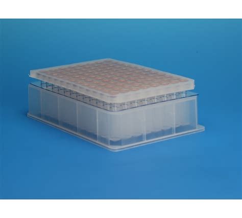 96 Well Plate With Glass Inserts Designed For High Throughput Chromatography