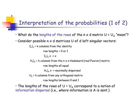 Ppt Sampling Algorithms And Core Sets For L P Regression And