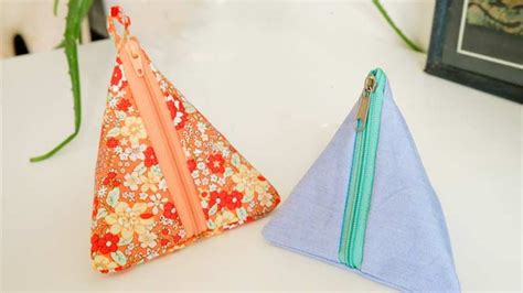15 Beautiful Triangle Pouch Patterns Good For Carrying Coins And Rings