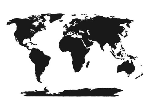 World Map 233455
