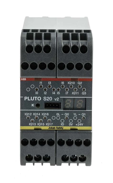2tla020070r4700 Pluto S20 V2 Abb Controlador De Seguridad Abb Pluto 2tla 16 E 4 S Cat