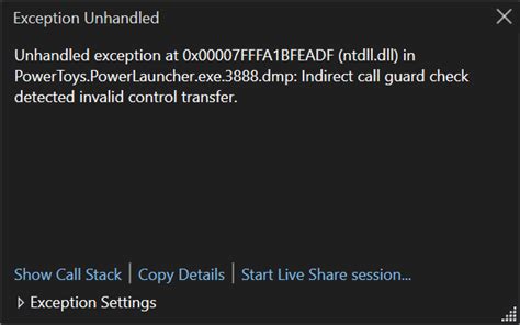 PowerToys Run Crashes On Start Issue Microsoft PowerToys GitHub