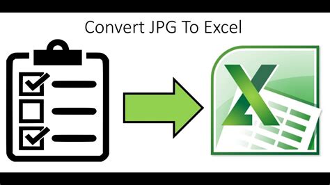 How To Convert A  Image To Excel Format Youtube