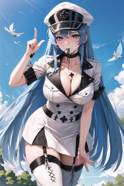 Esdeath 💙 Akame Ga Kill Akame Ga Kill Manga Girl Anime Art Girl Sexy