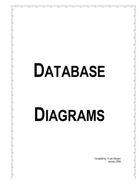 databases diagrams pdf oracle database data