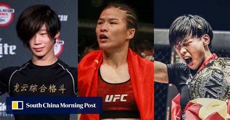 Chinas Female Mma Stars From Zhang Weili Ufc Champ Rose Namajunas