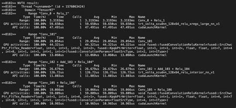 对cuda进行profiling的时候能输出每个算子的耗时吗 Issue 1260 Tencent TNN GitHub