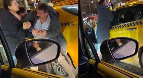 Taksici Ile Müşteri Arasında Beni Almadın Kavgası Time Turks Saat