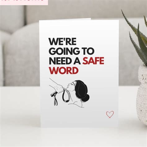Sexy Birthday Card Etsy
