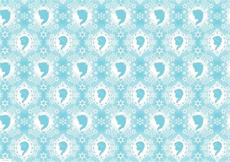 Disney Frozen Pattern Sheet A4 Edible Image — Red Fox Party Supplies