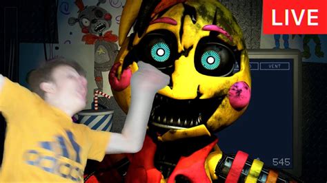 Playing The Scariest Fnaf Free Roam Fnaf And More Live Youtube