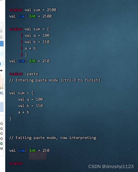 使用scala进行序列计算与程序执行 Csdn博客