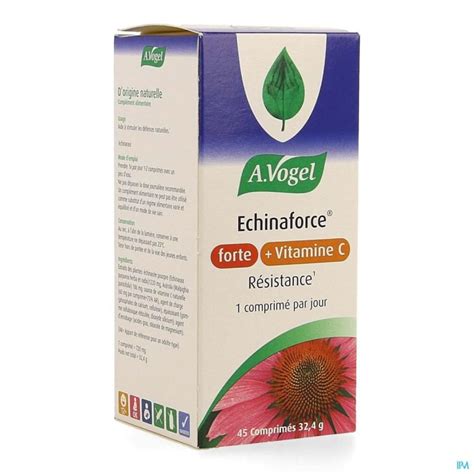 Vogel Echinaforce Forte Vitamine C 45 Comprimés