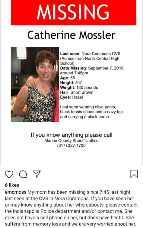 Woman Missing On North Side Of Indianapolis Rindianatruecrime